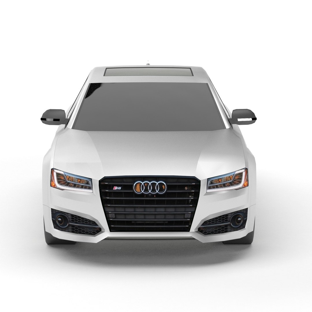 3d Audi S8 Model