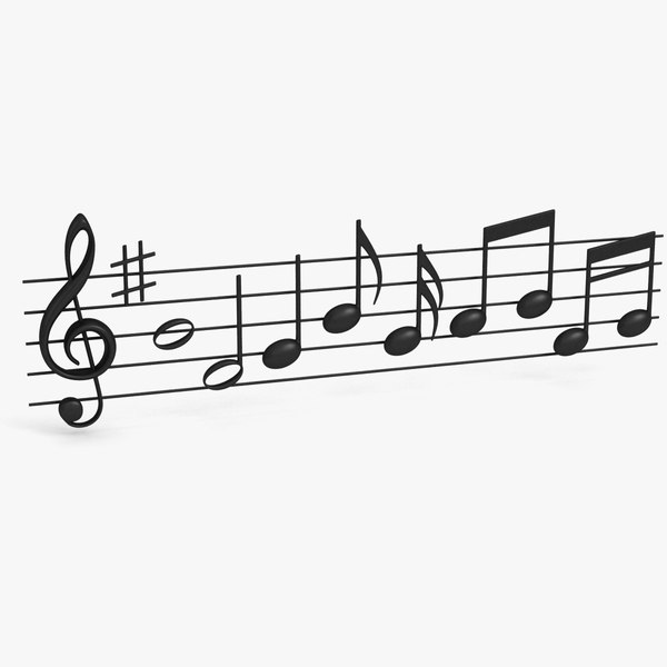 Musical Note 3D Models for Download | TurboSquid