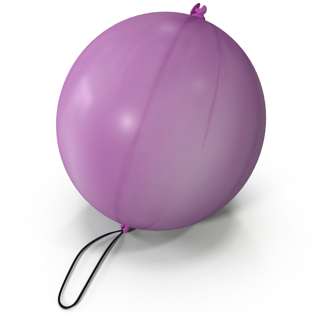 Punching Balloon 3d Model