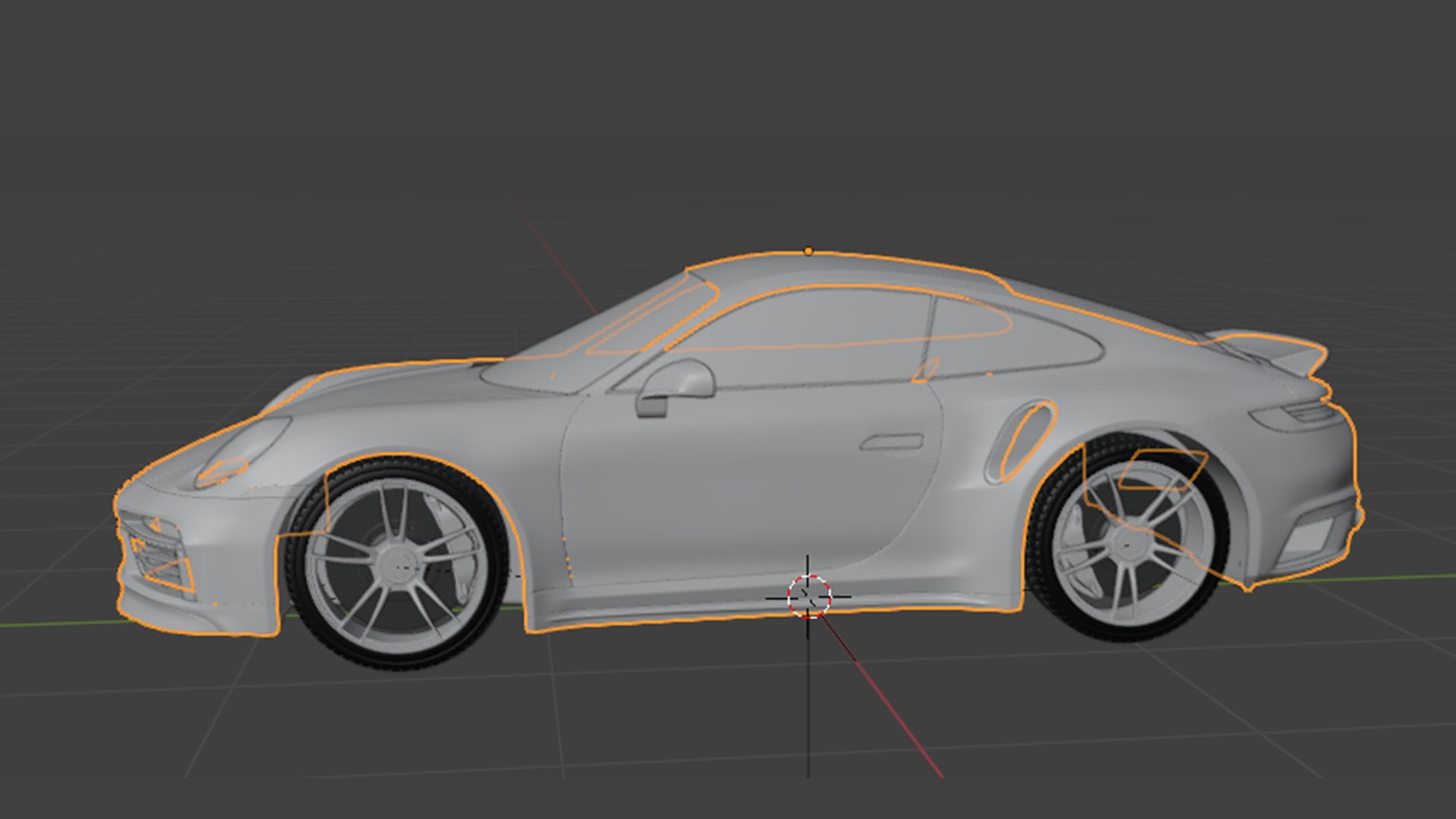3D Model PorscheUltra-Detailed Porsche 911 3D Model Animation-Ready ...