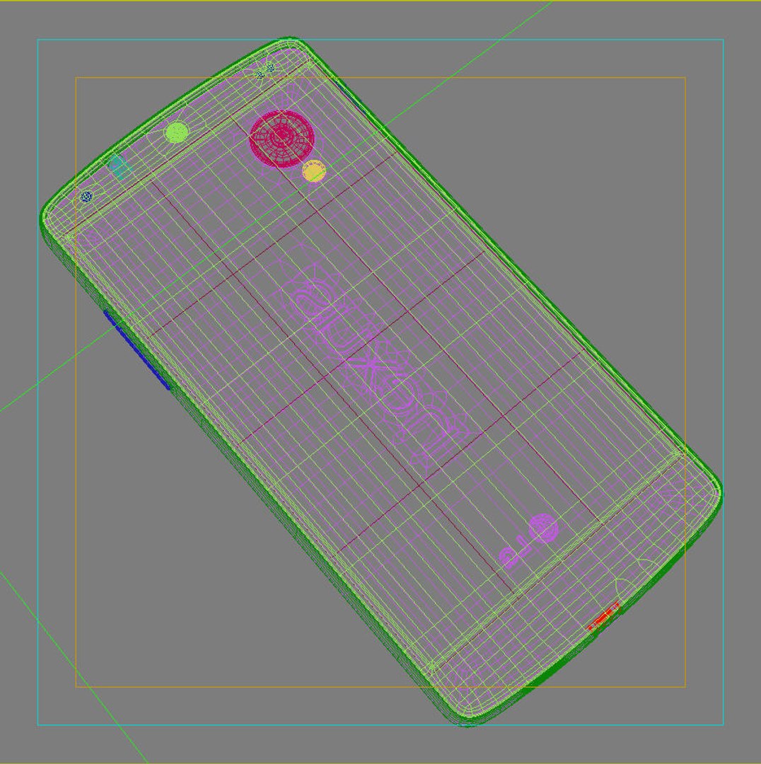3d lg google nexus 5 model
