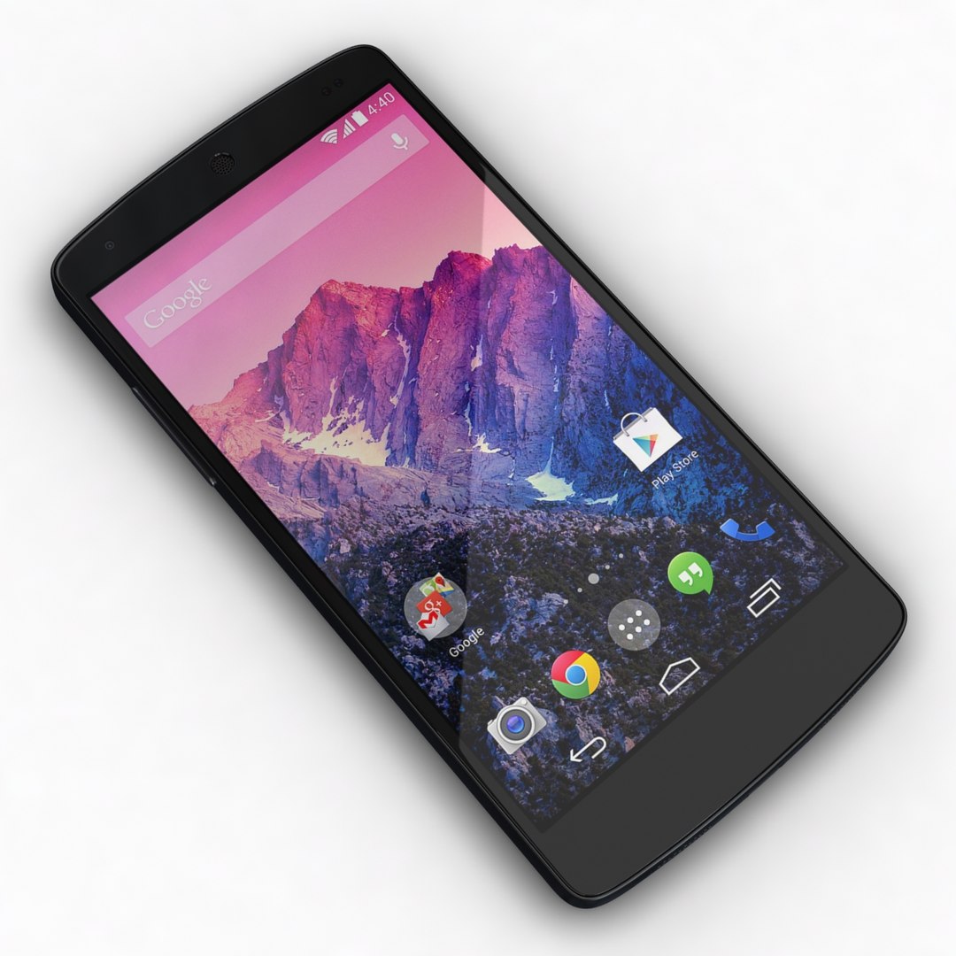 3d lg google nexus 5 model