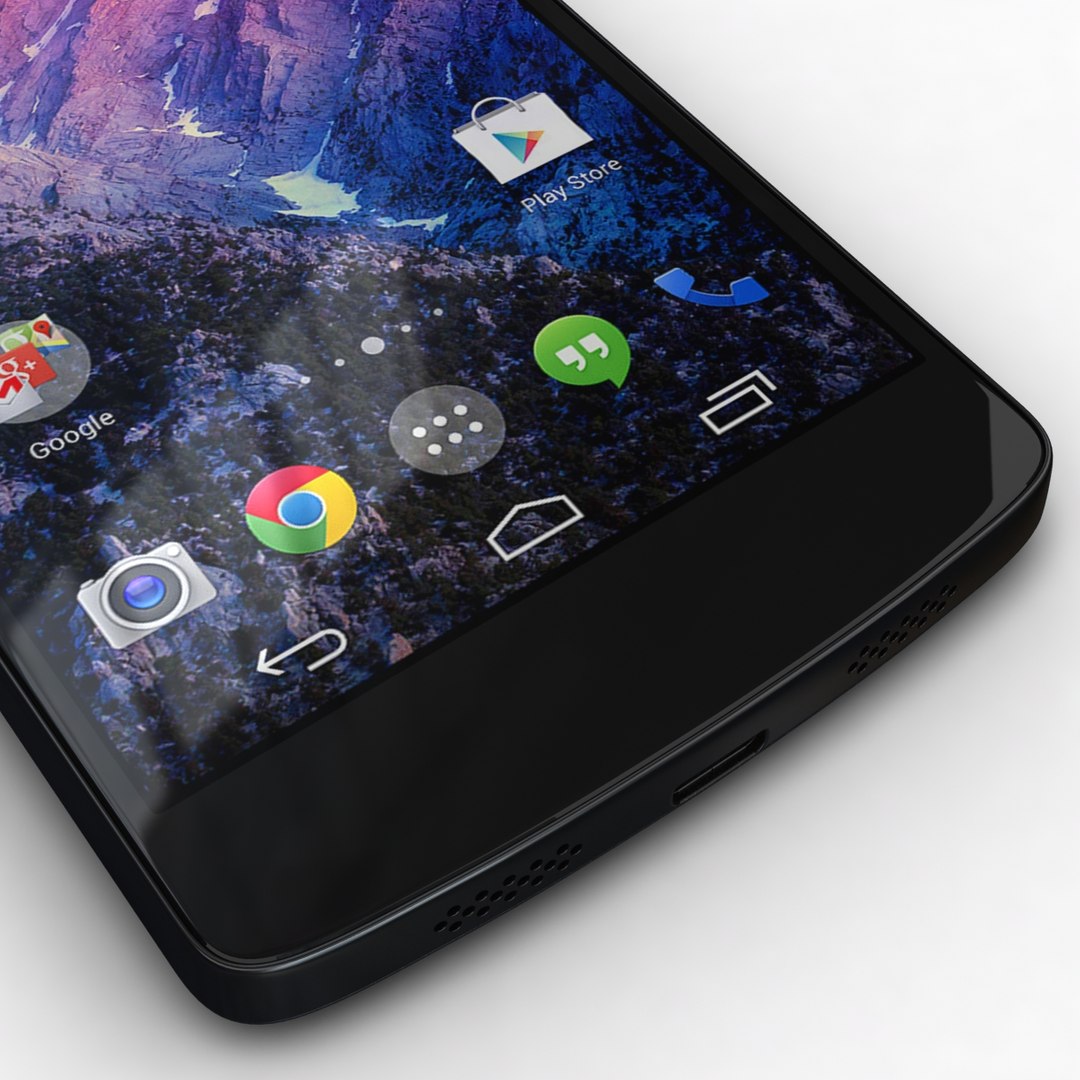 3d lg google nexus 5 model