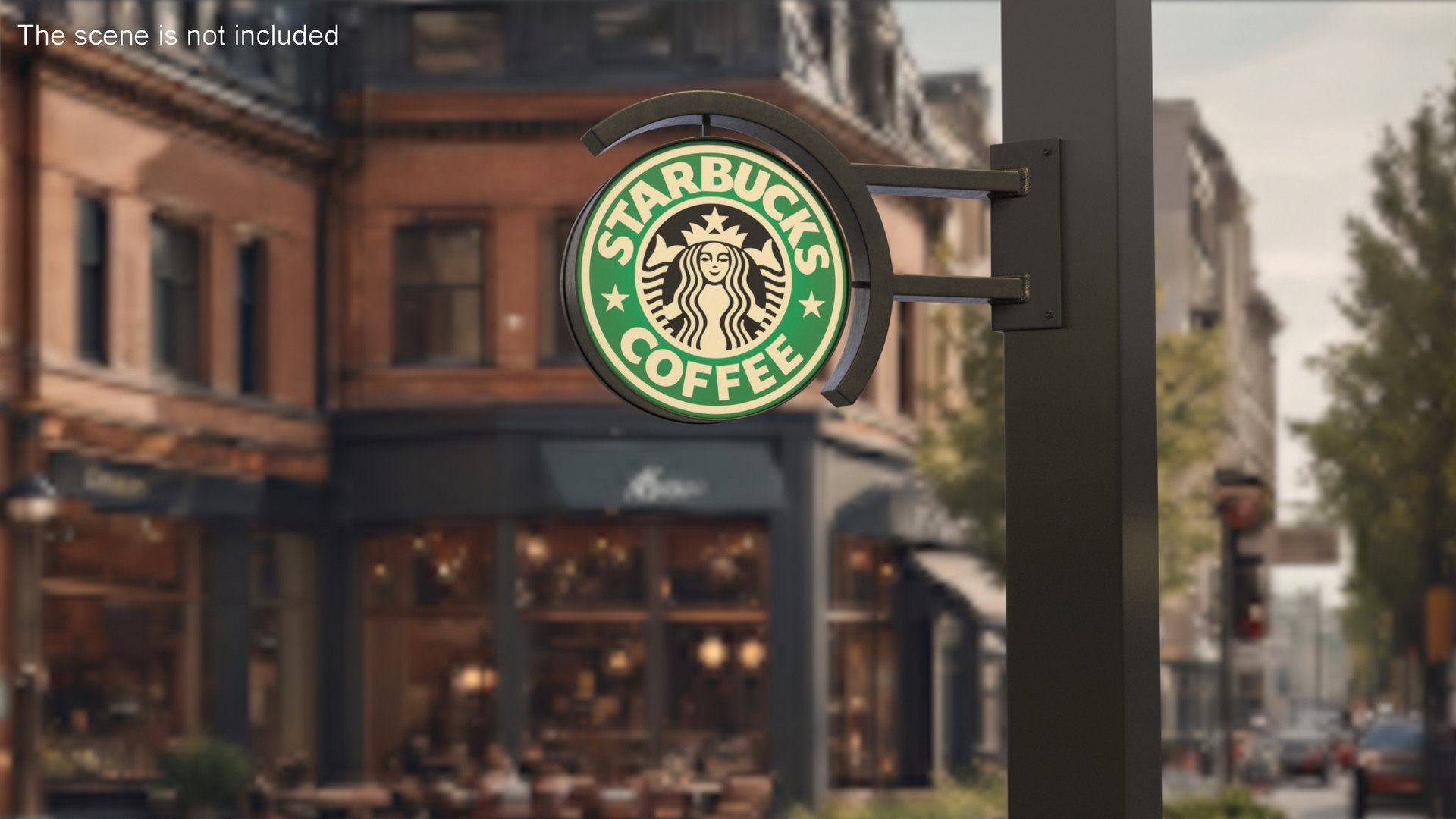 3D Starbucks Signs Collection Model - TurboSquid 2299542