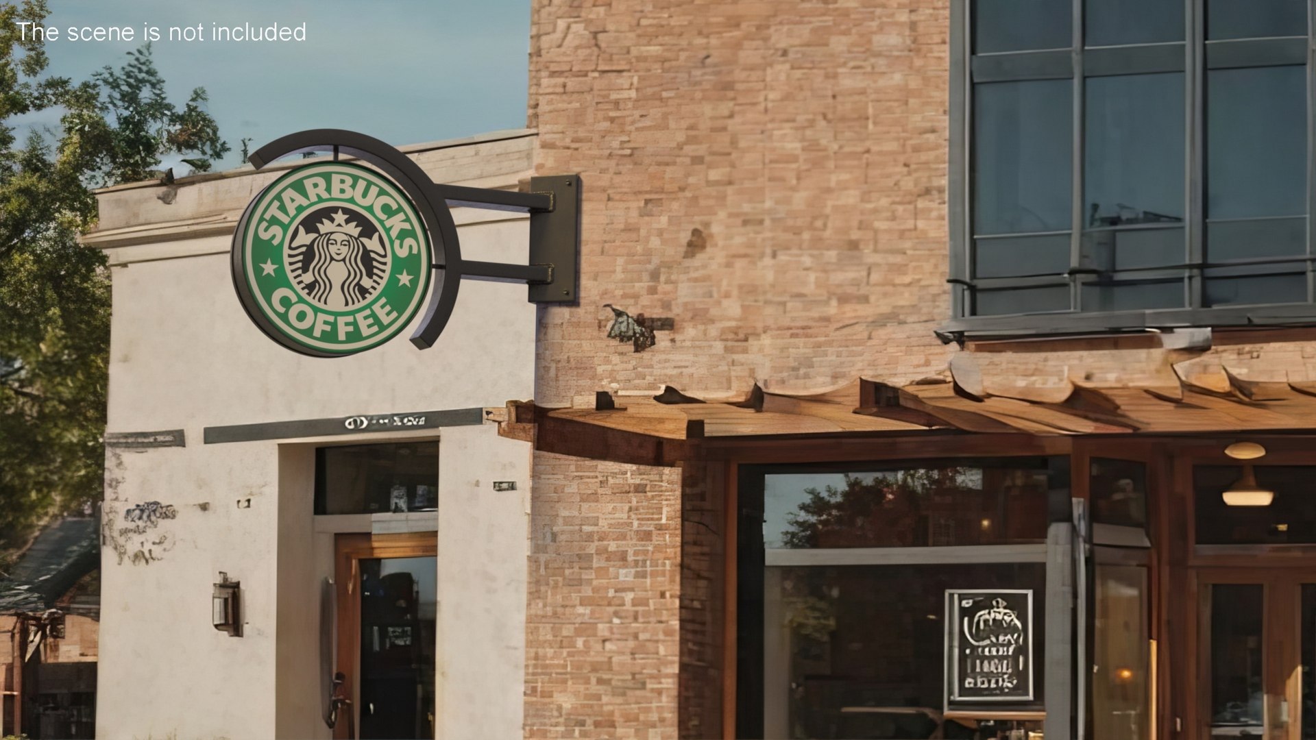 3D Starbucks Signs Collection Model - TurboSquid 2299542