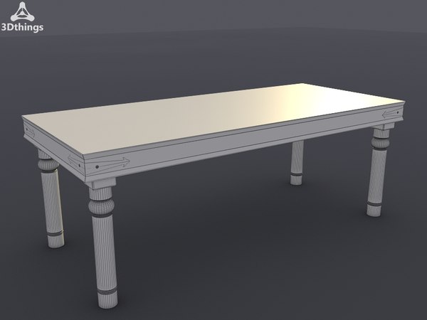 modelo 3d mesa - 22 - TurboSquid 622974