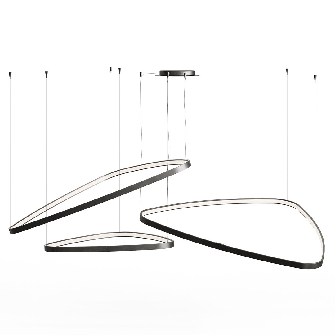 Triangle Pendant Lamp By LuxLucia Casa 3D Model - TurboSquid 1904942