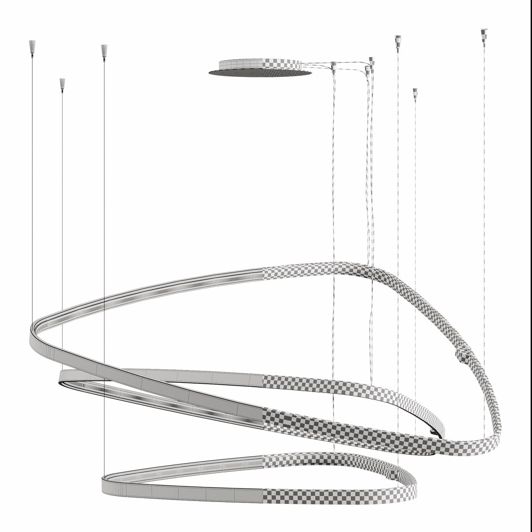 Triangle Pendant Lamp By LuxLucia Casa 3D Model - TurboSquid 1904942