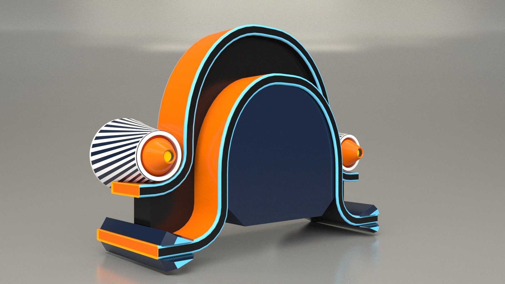 3D Cute Robot Head model - TurboSquid 1788477