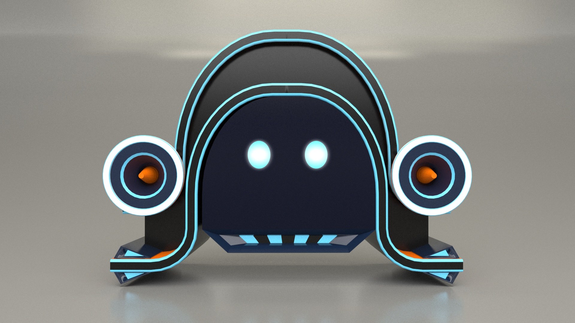 3D Cute Robot Head model - TurboSquid 1788477