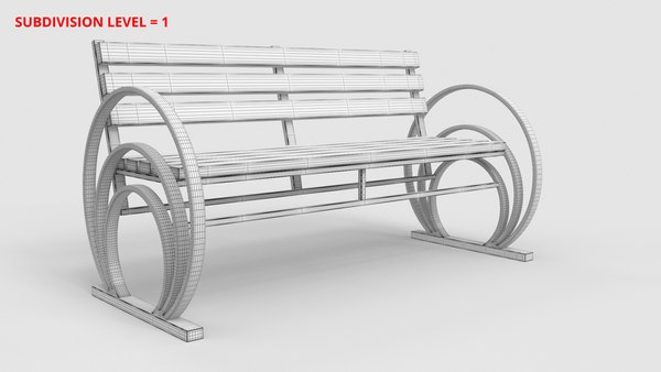 modelo 3d Desgastado en banco - TurboSquid 1882434