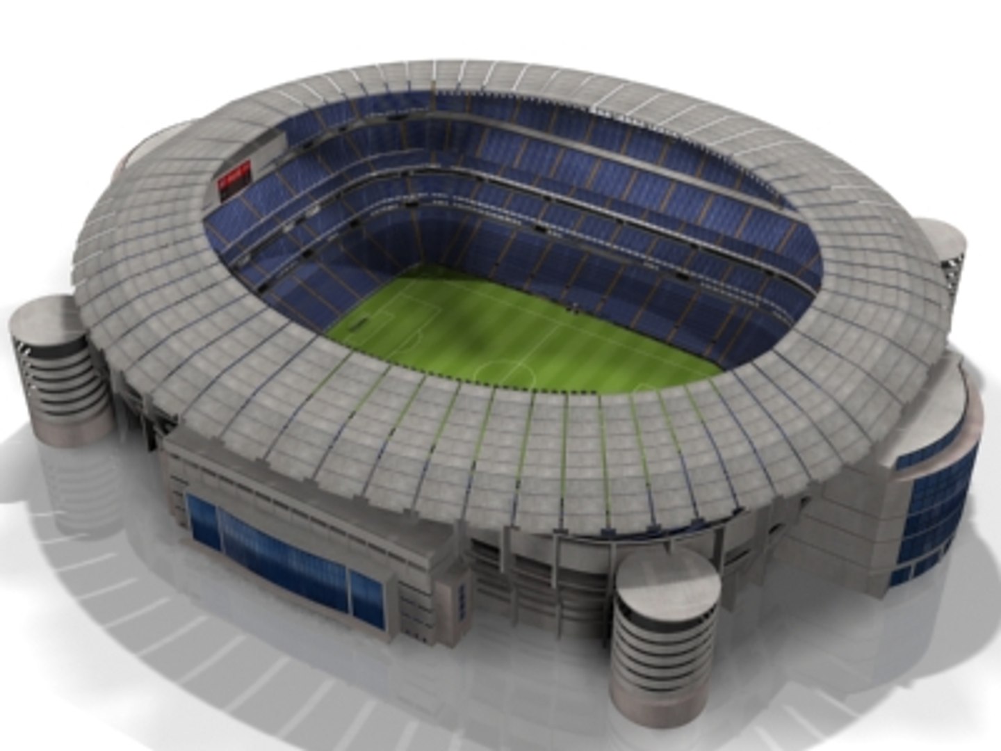 3d Model Stadium Building