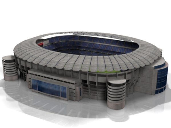 3d model stadium building