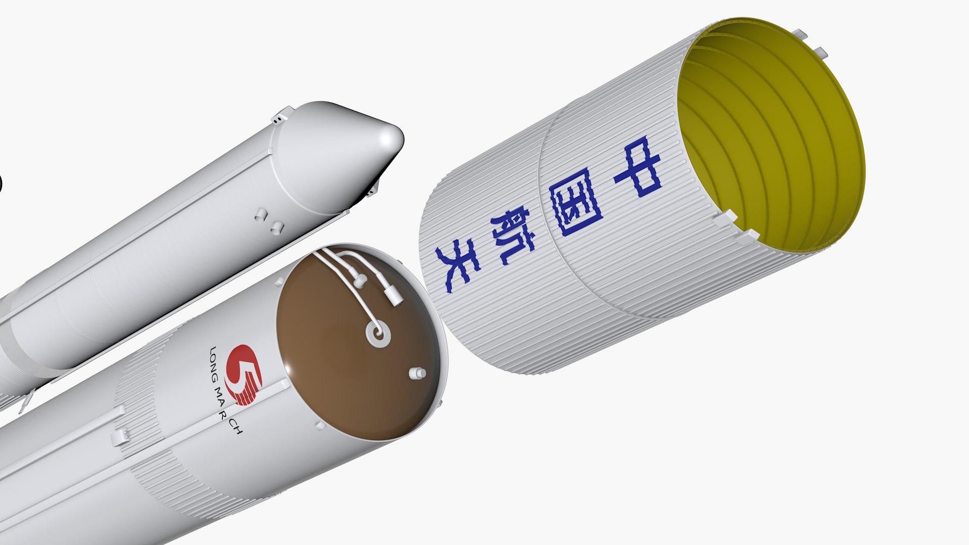 Long March 5 3D - TurboSquid 1860361