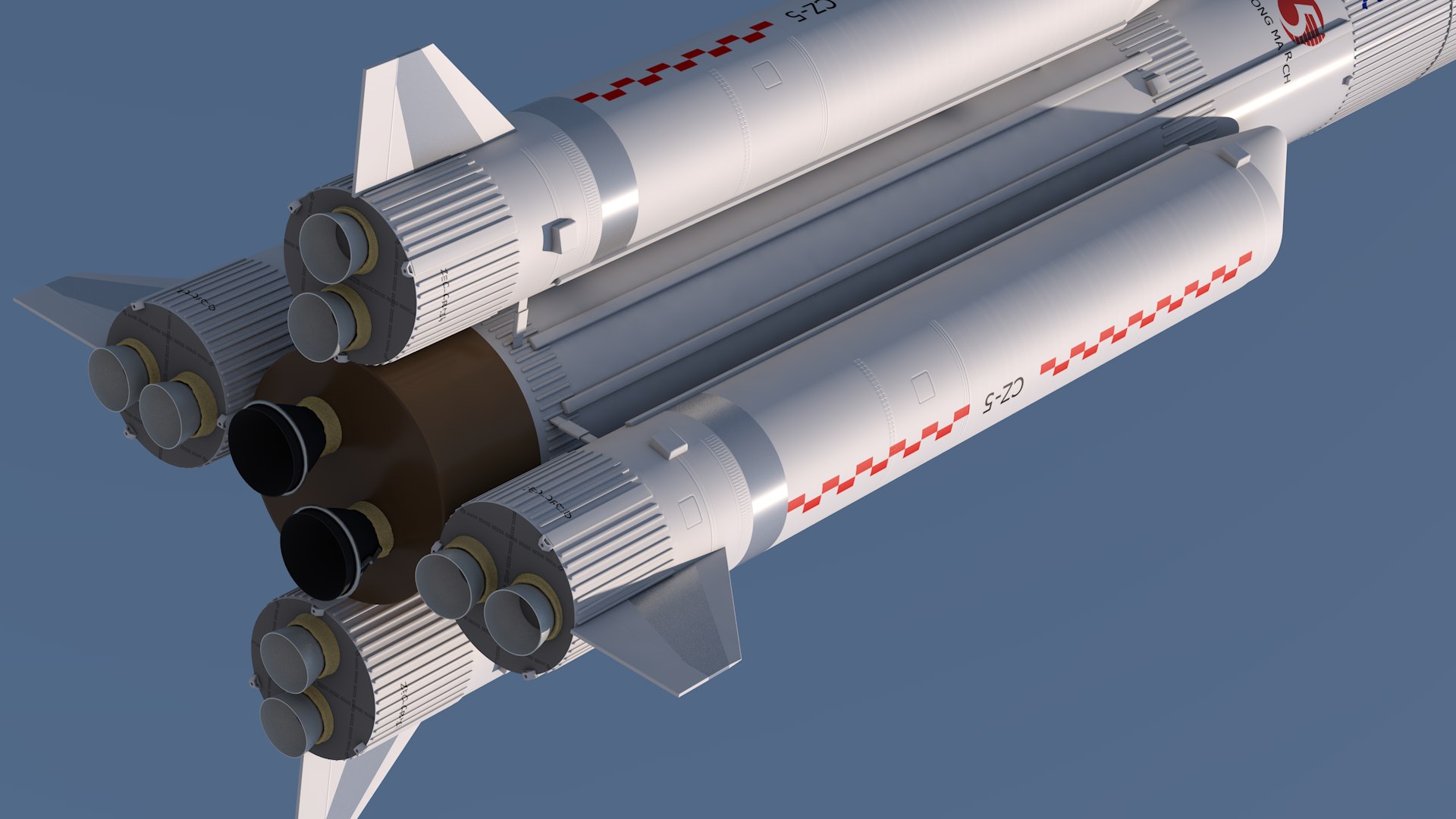 Long March 5 3D - TurboSquid 1860361