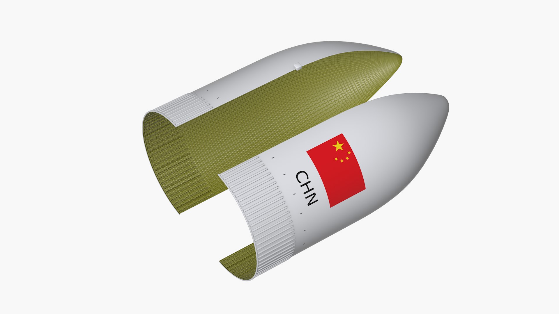 Long March 5 3D - TurboSquid 1860361