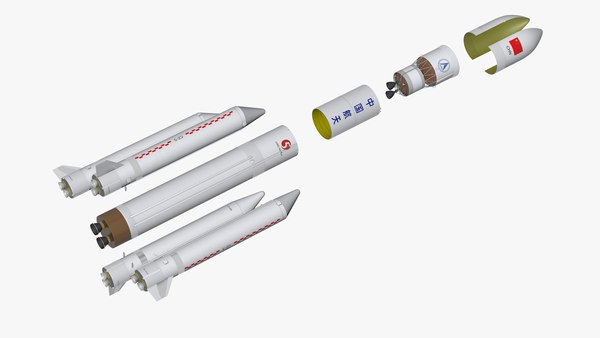 Long March 5 3D - TurboSquid 1860361