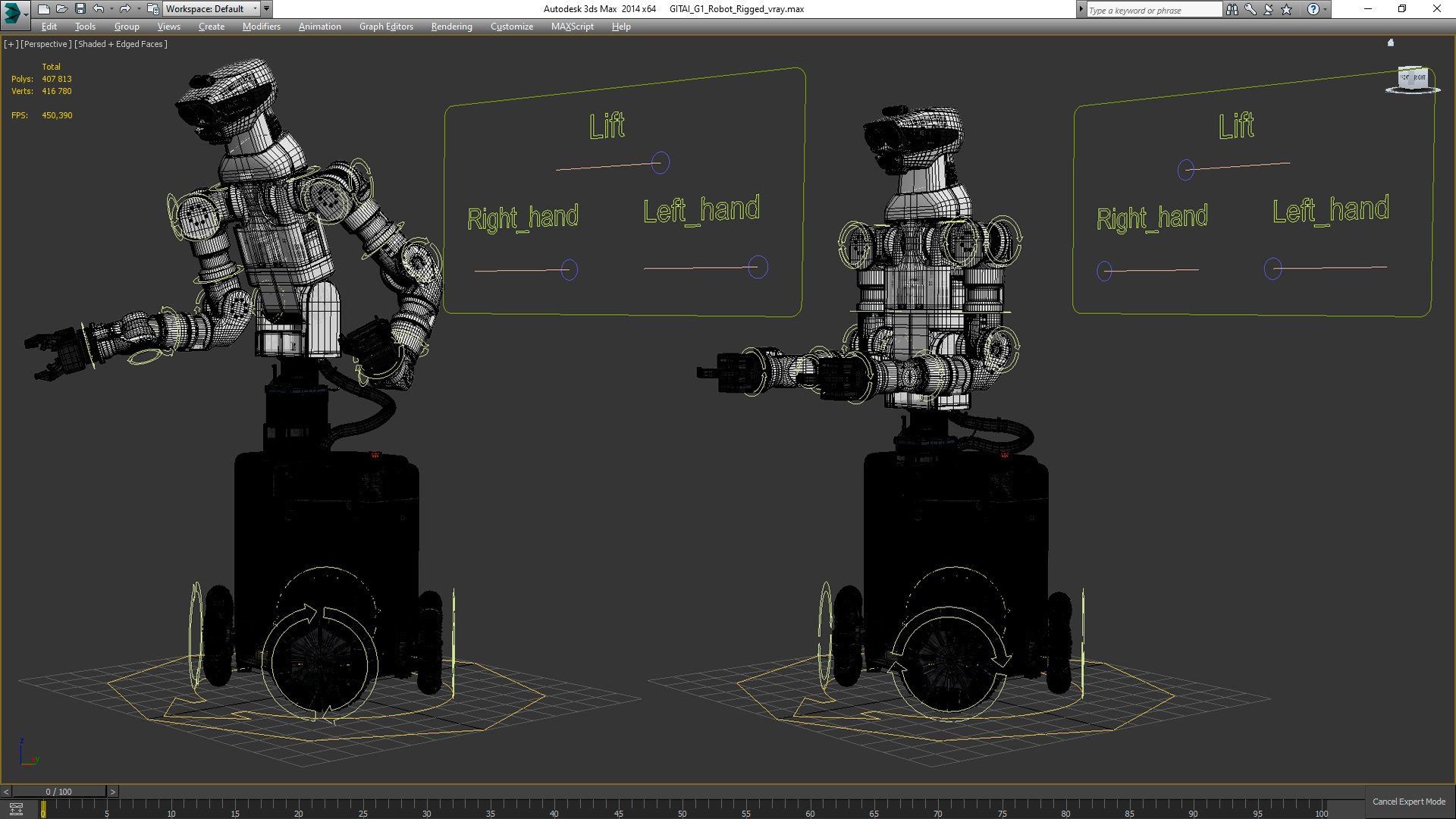 3D GITAI G1 Robot Rigged Model - TurboSquid 1944771