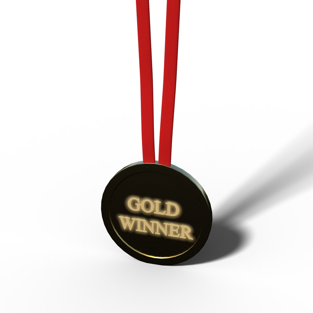 Medal 3D Model - TurboSquid 2063039