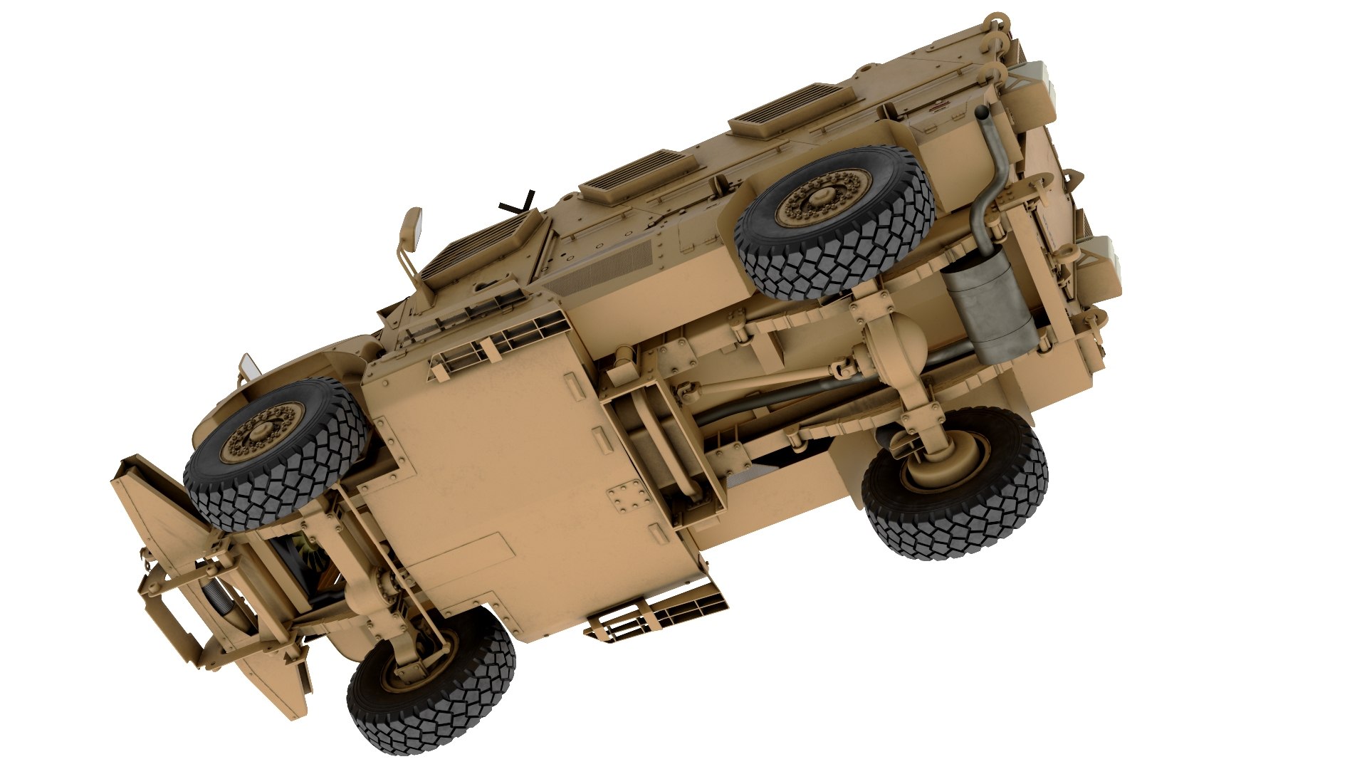 3D Military Armored Vehicle Sandy Rigged Model - TurboSquid 2285021