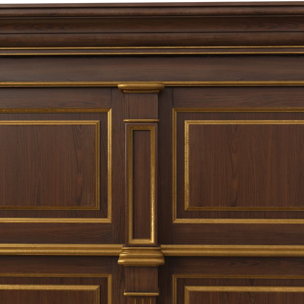 3D wooden panels wood wall model - TurboSquid 1343559