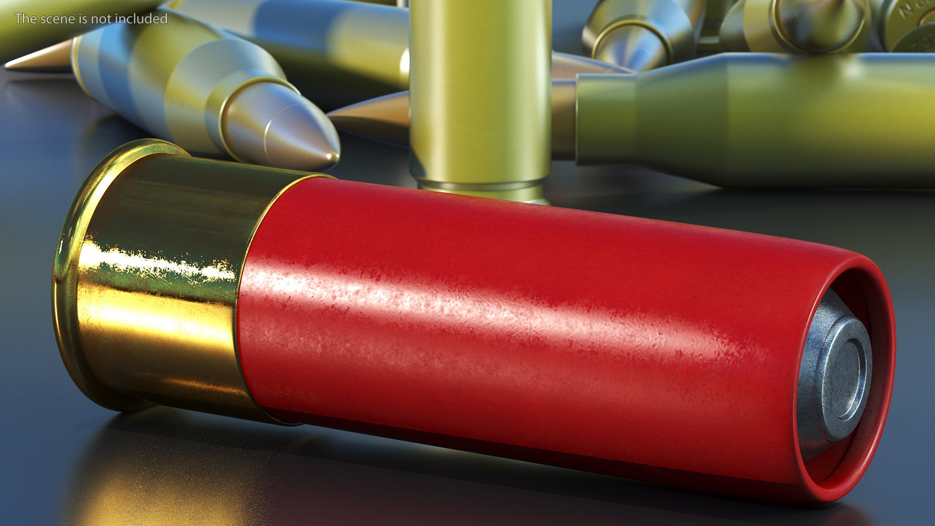 Rifled Slug Ammo Model - TurboSquid 2136796