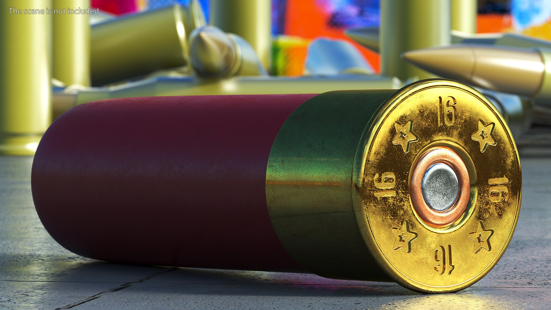 Rifled Slug Ammo model - TurboSquid 2136796