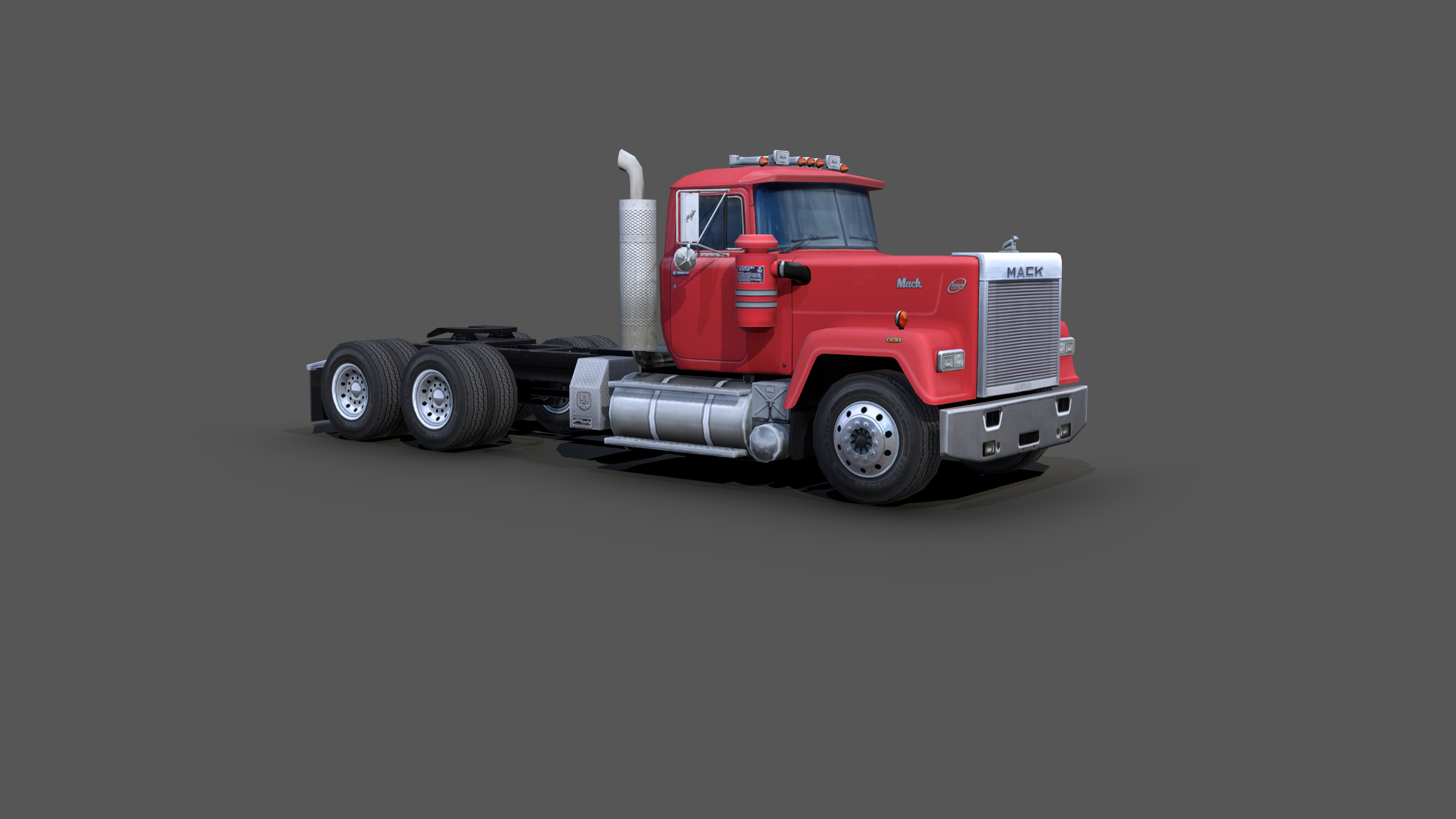 modelo 3d Mack RW600 Superliner semirremolque 1988 - TurboSquid 1868560