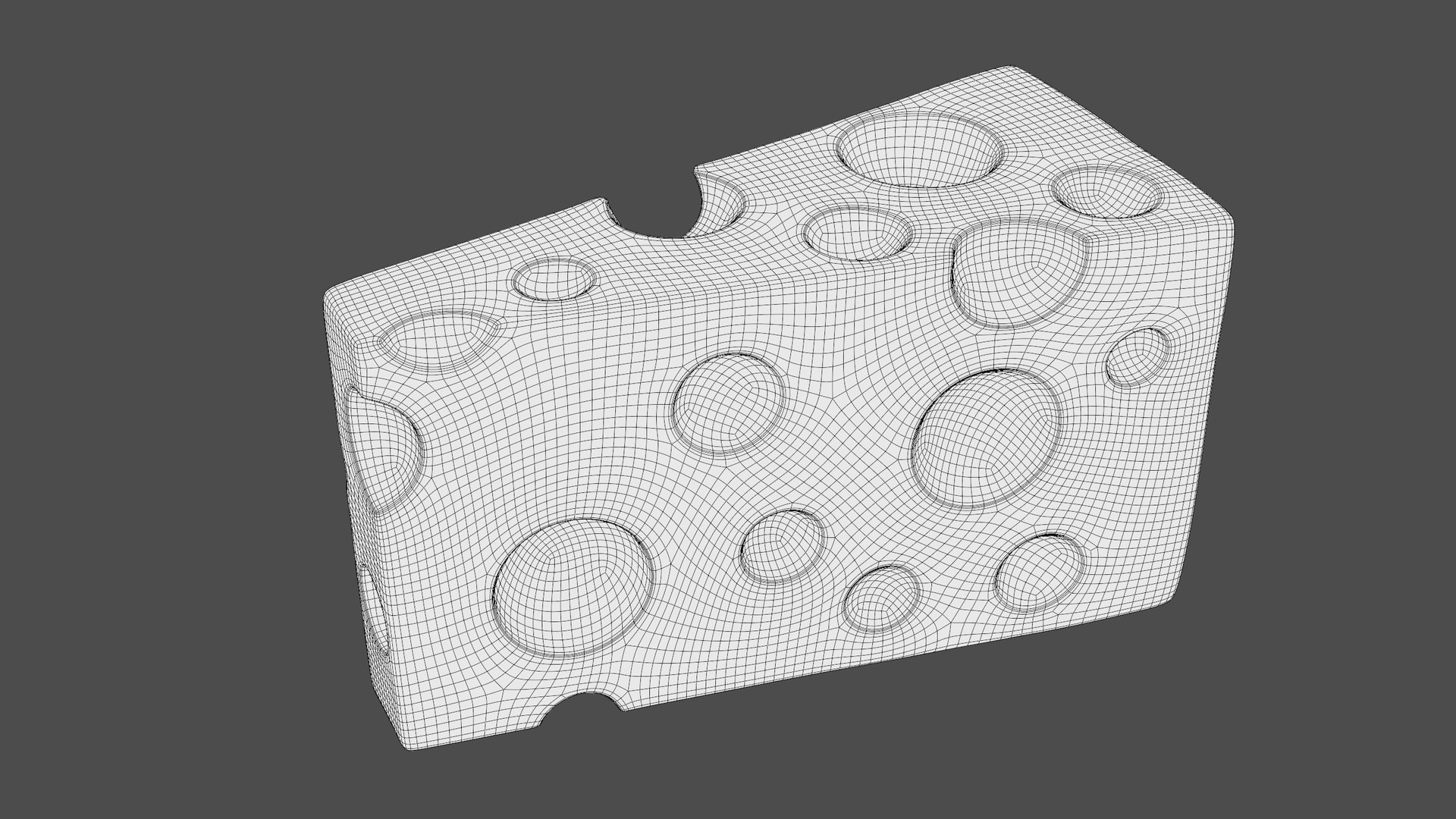 Cinematic Swiss Cheese Model - TurboSquid 2394768