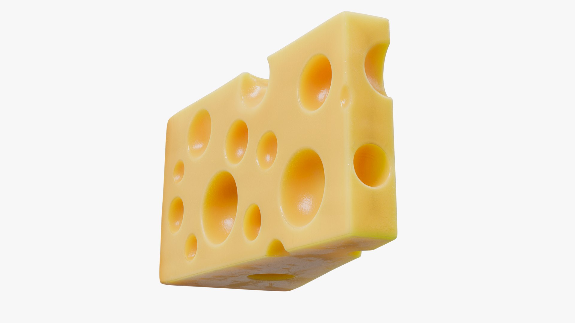 Cinematic Swiss Cheese Model - TurboSquid 2394768