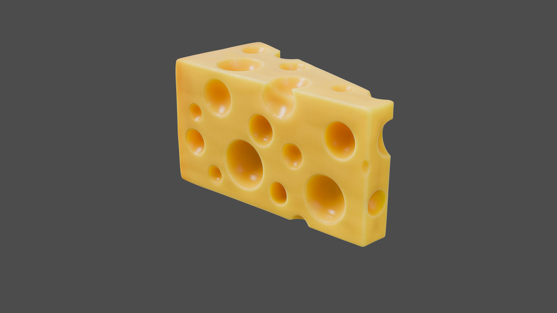 Cinematic Swiss Cheese Model - TurboSquid 2394768