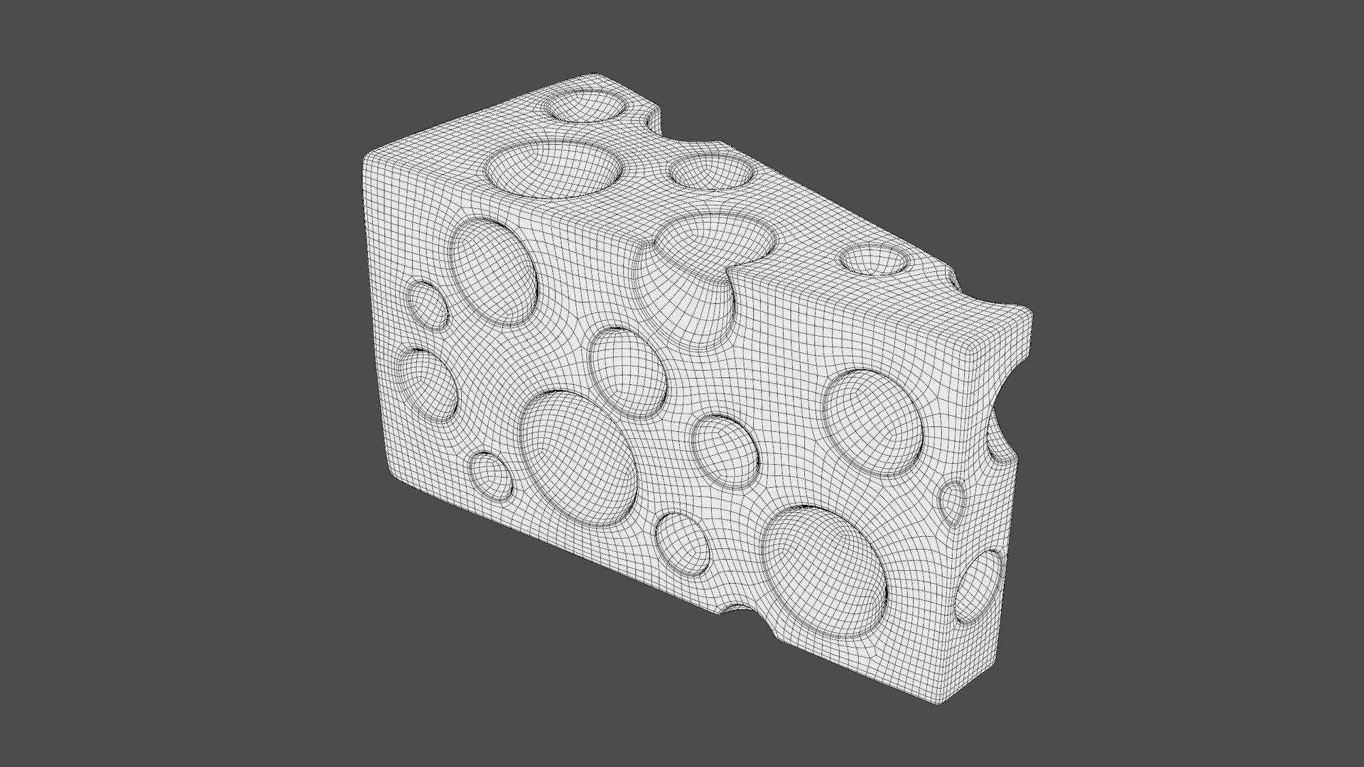 Cinematic Swiss Cheese Model - TurboSquid 2394768