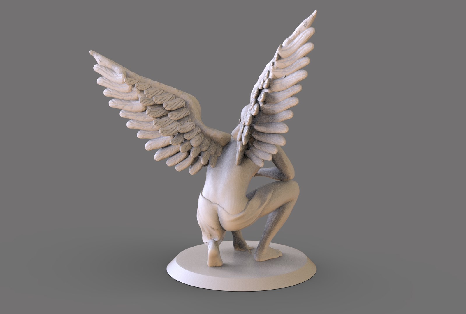 Fallen Angel 3D - TurboSquid 2238551