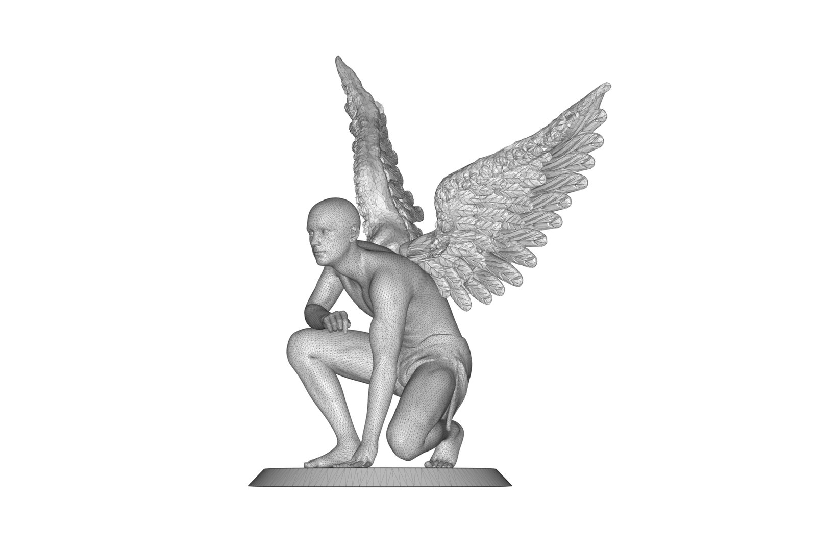 Fallen Angel 3D - TurboSquid 2238551