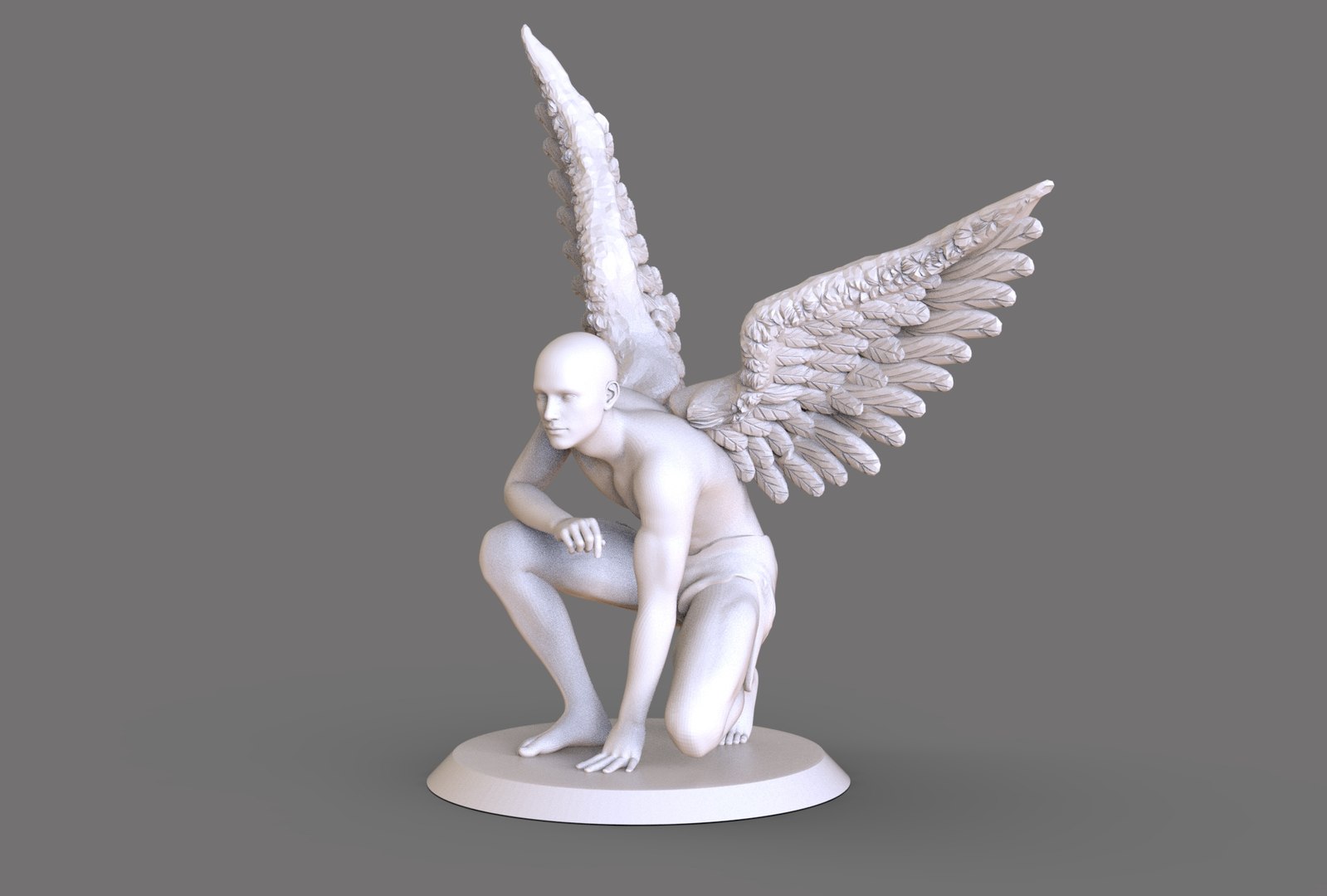 Fallen Angel 3D - TurboSquid 2238551