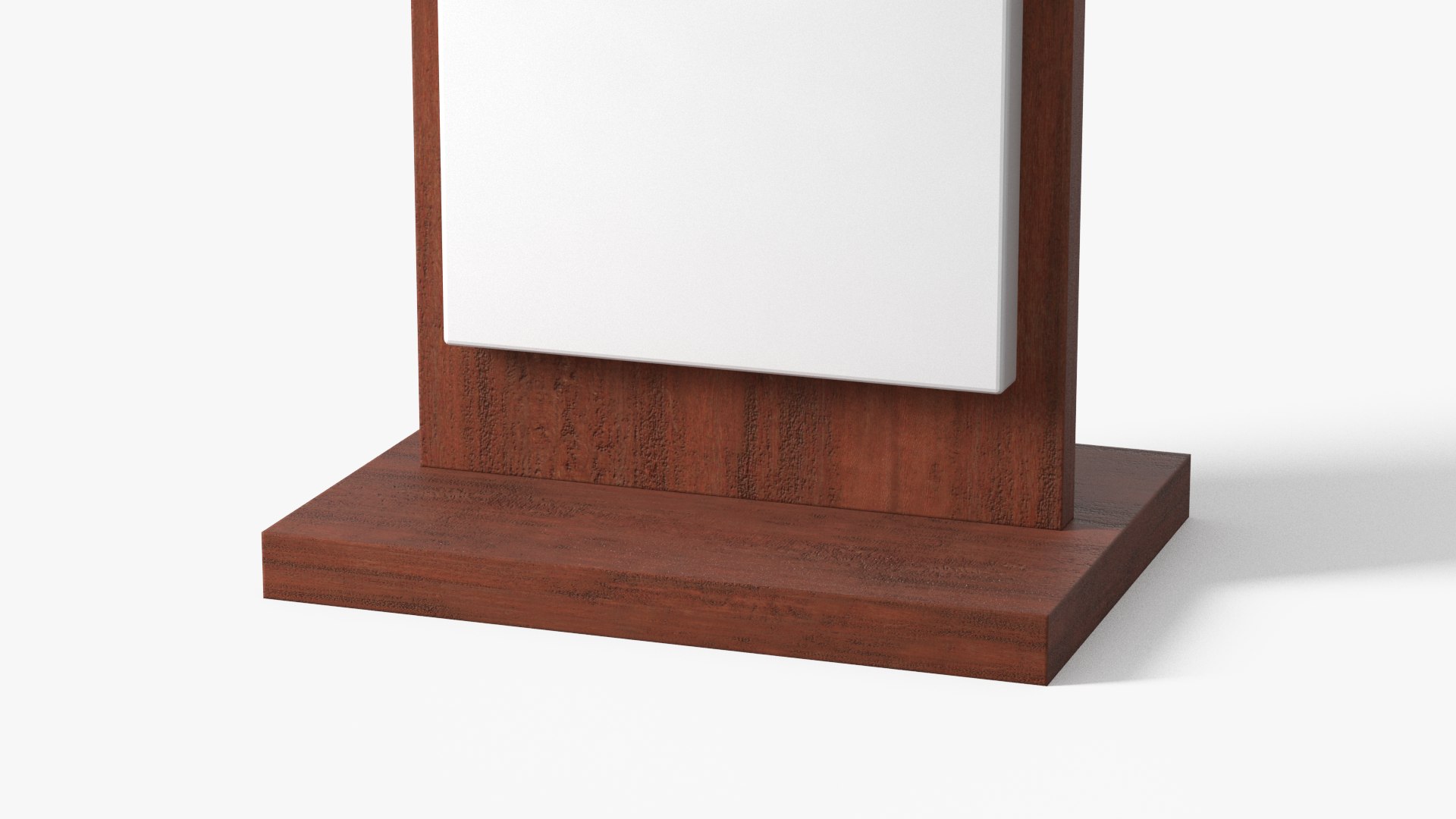 3D Wooden Standing Board Model - TurboSquid 2316697