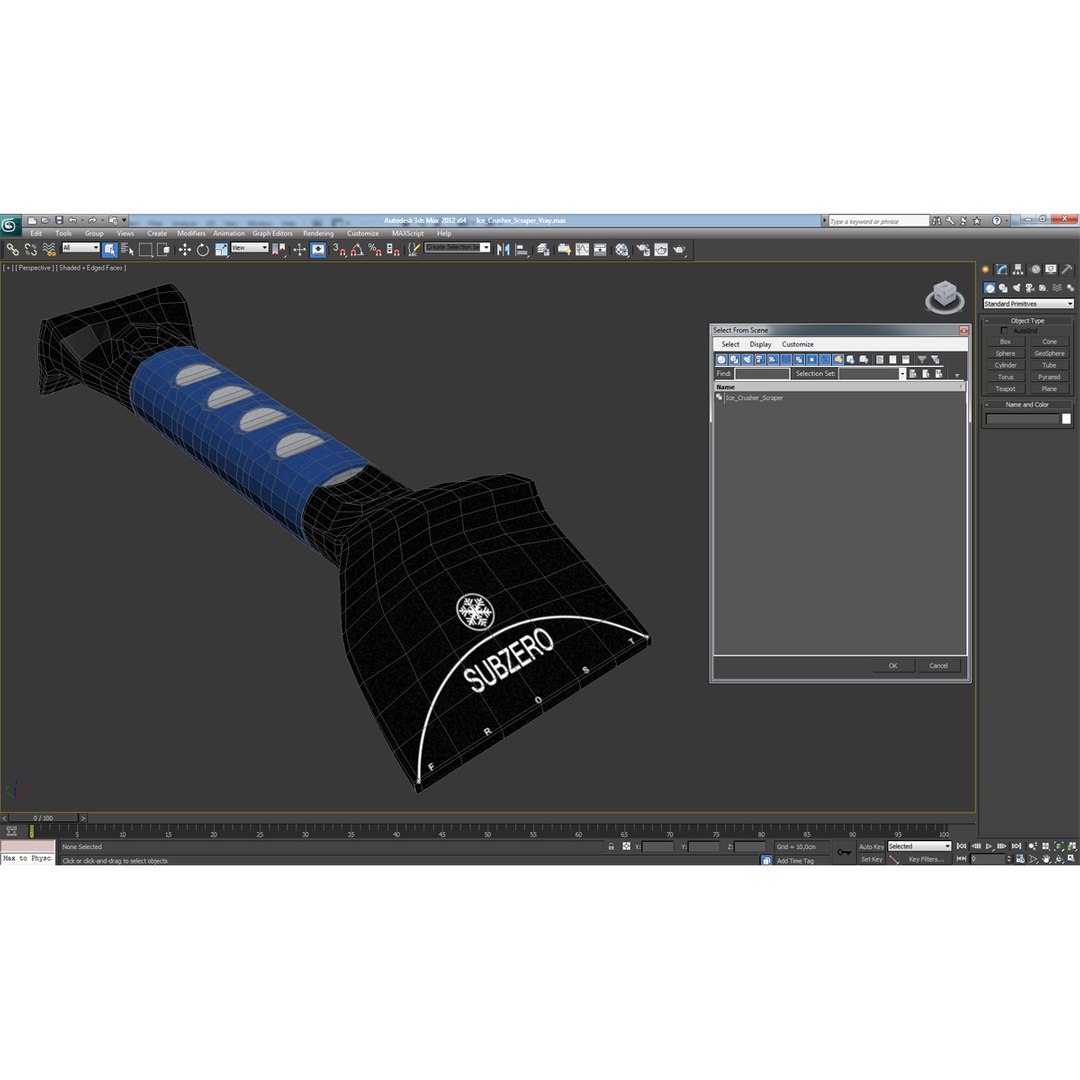 3d Ice Crusher Scraper