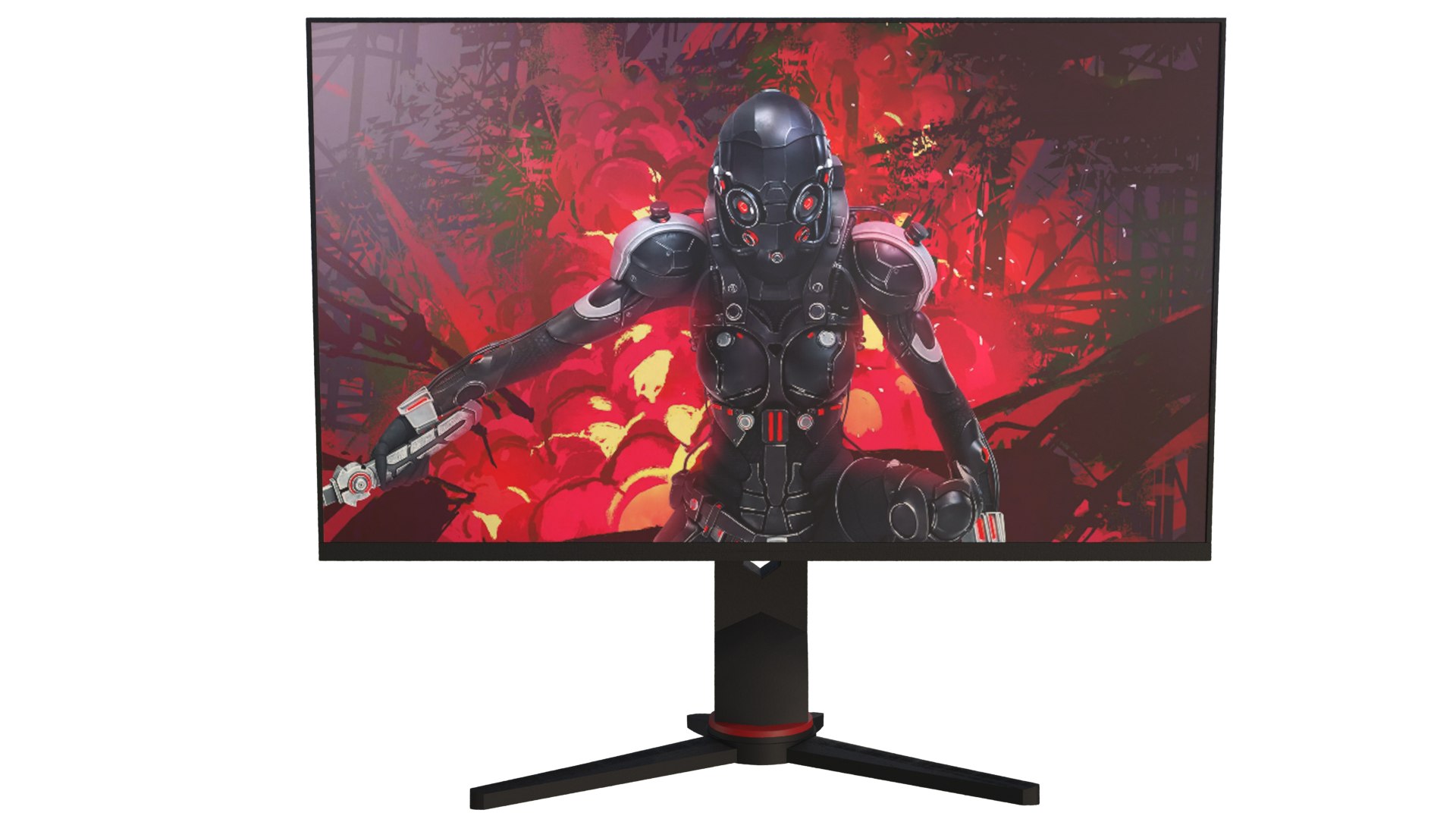 3D Model Gaming Monitor - TurboSquid 1747433