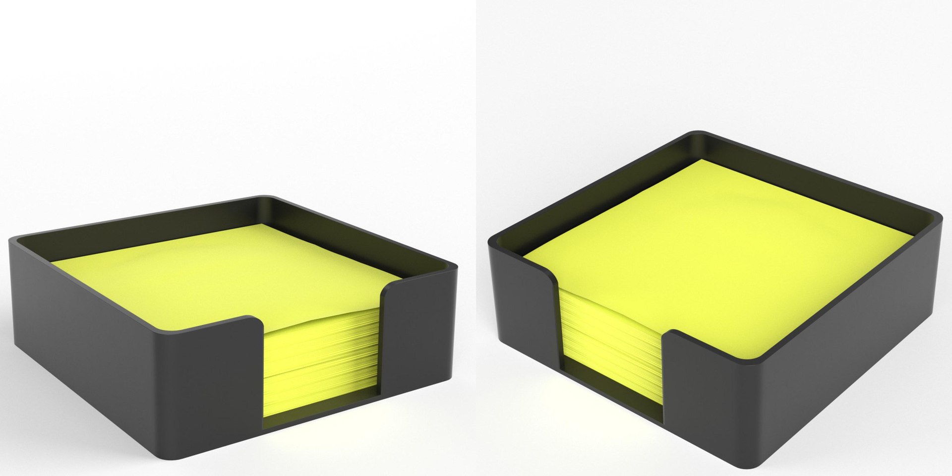 3D Sticky Notes Holder Model - TurboSquid 1511277