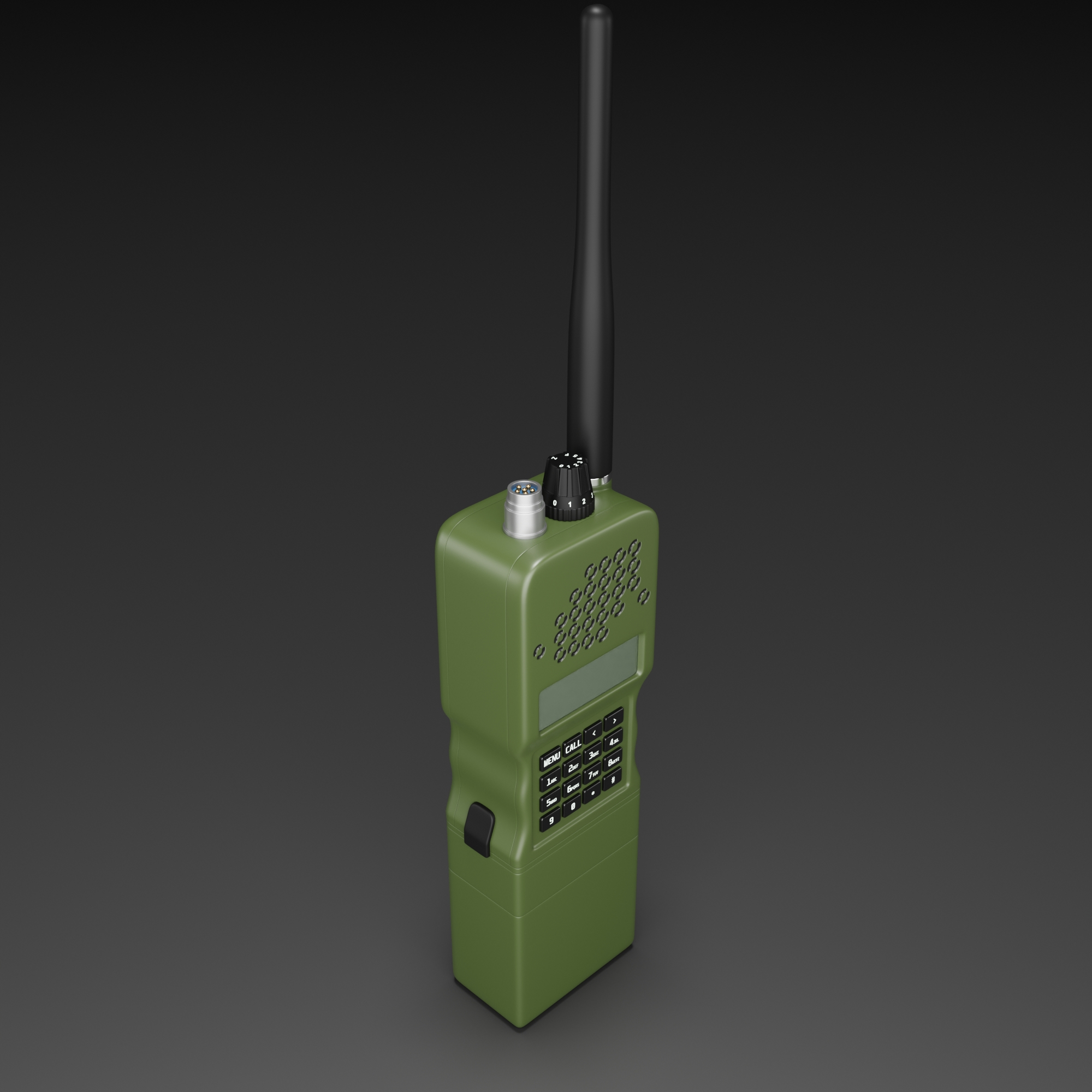 Military Walkie Talkie 3D model - TurboSquid 2046416