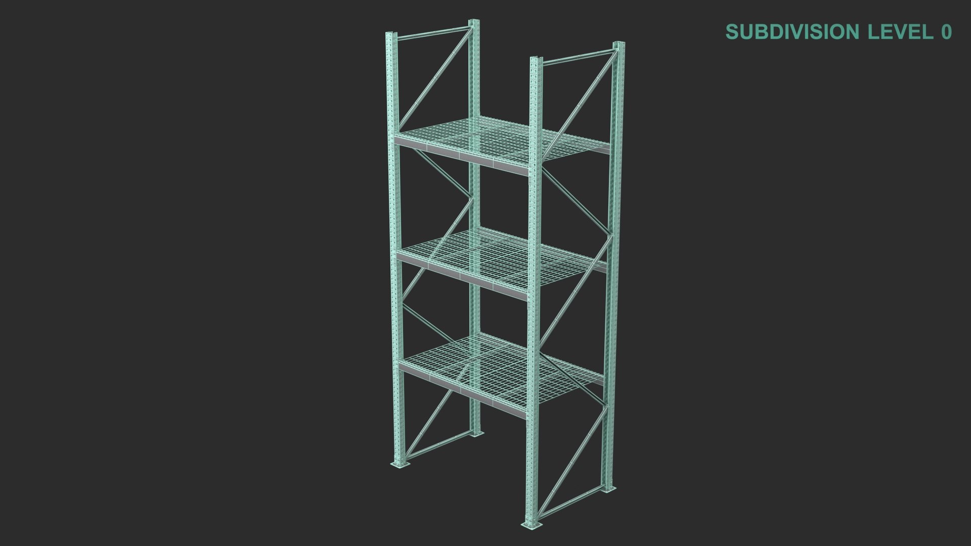 Warehouse Shelf 3D Model - TurboSquid 2088960