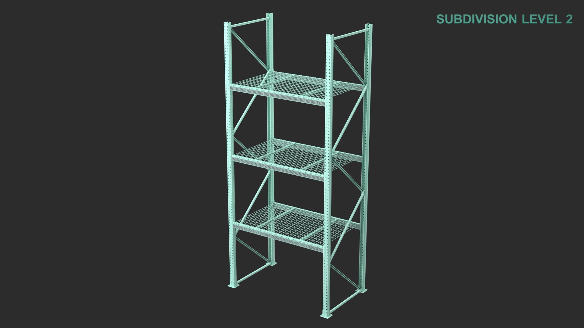 Warehouse Shelf 3D Model - TurboSquid 2088960