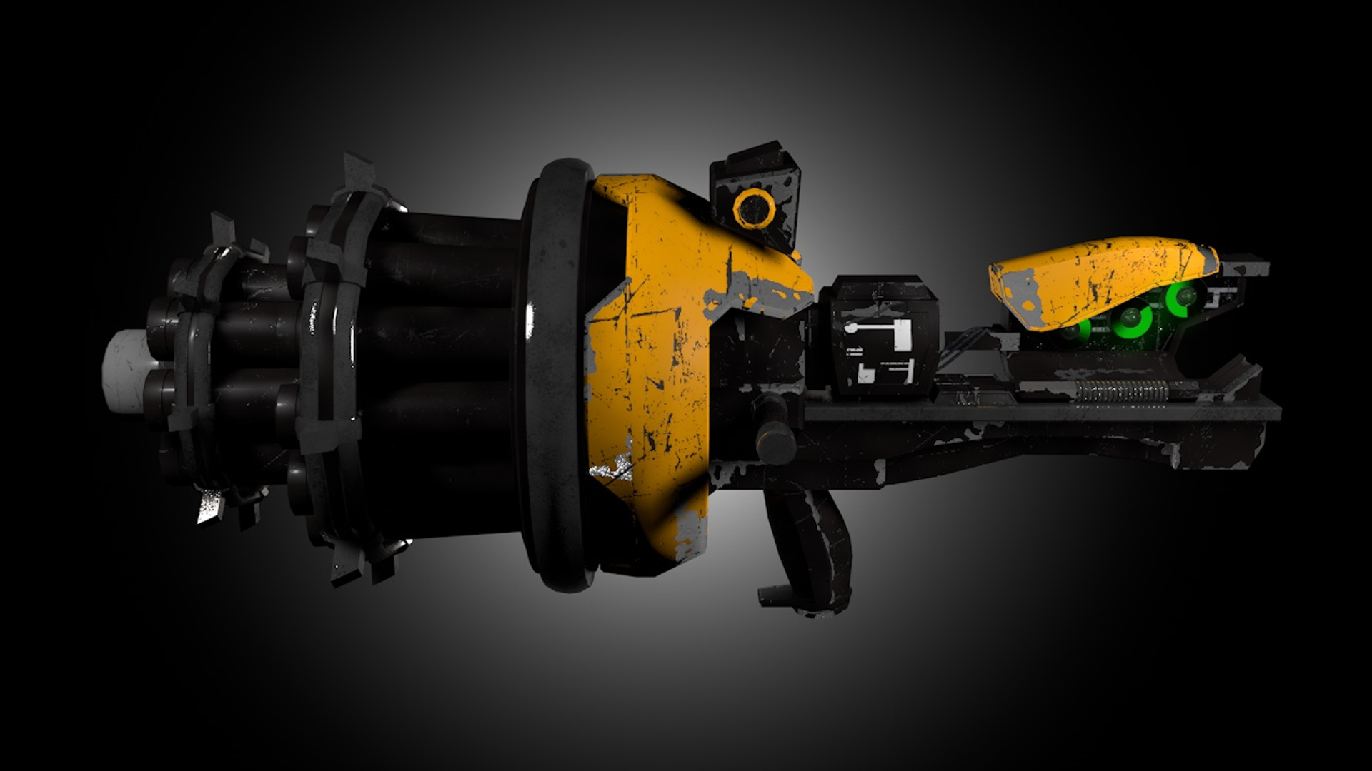 Ryno V Gun Model - TurboSquid 1384958