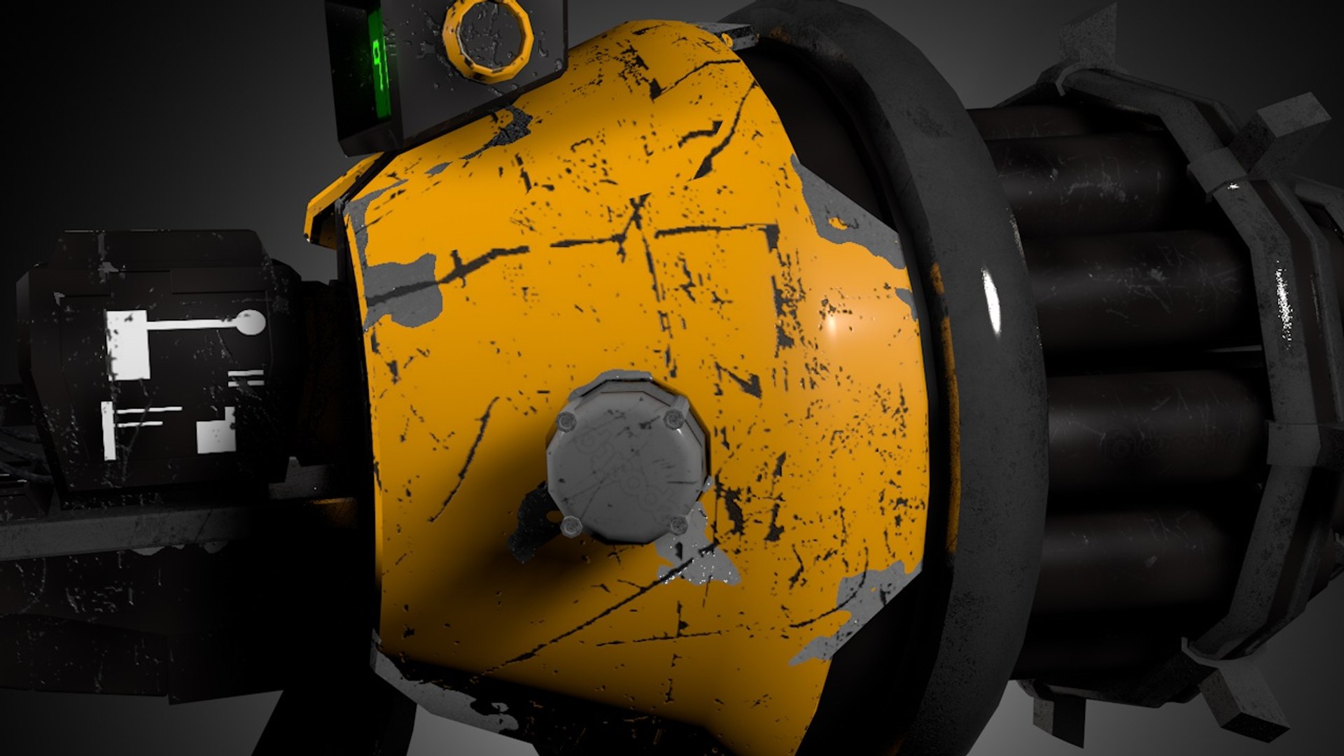 Ryno V Gun Model - TurboSquid 1384958