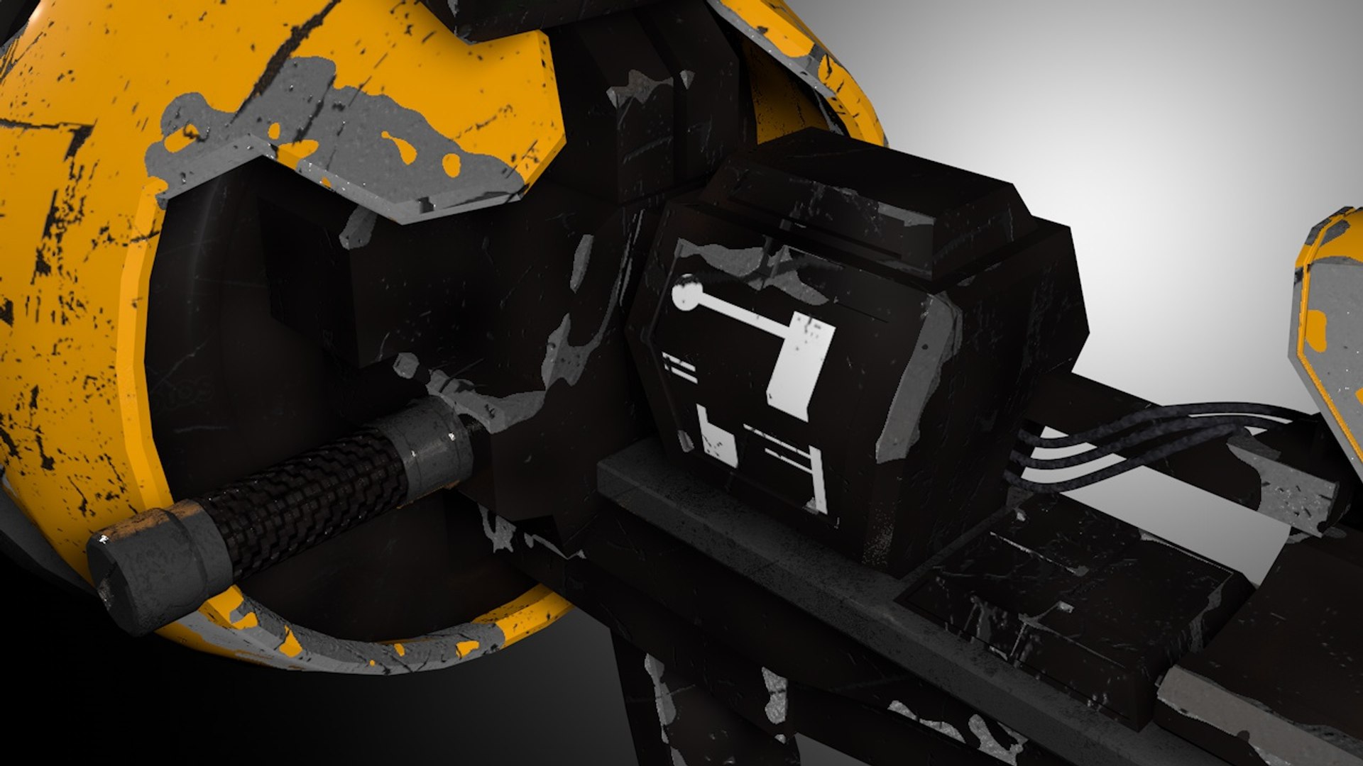 Ryno V Gun Model - TurboSquid 1384958