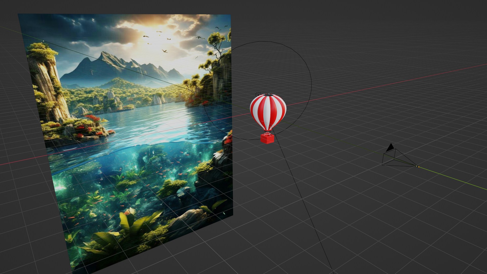 3D Hot Air Balloon Model - TurboSquid 2141775