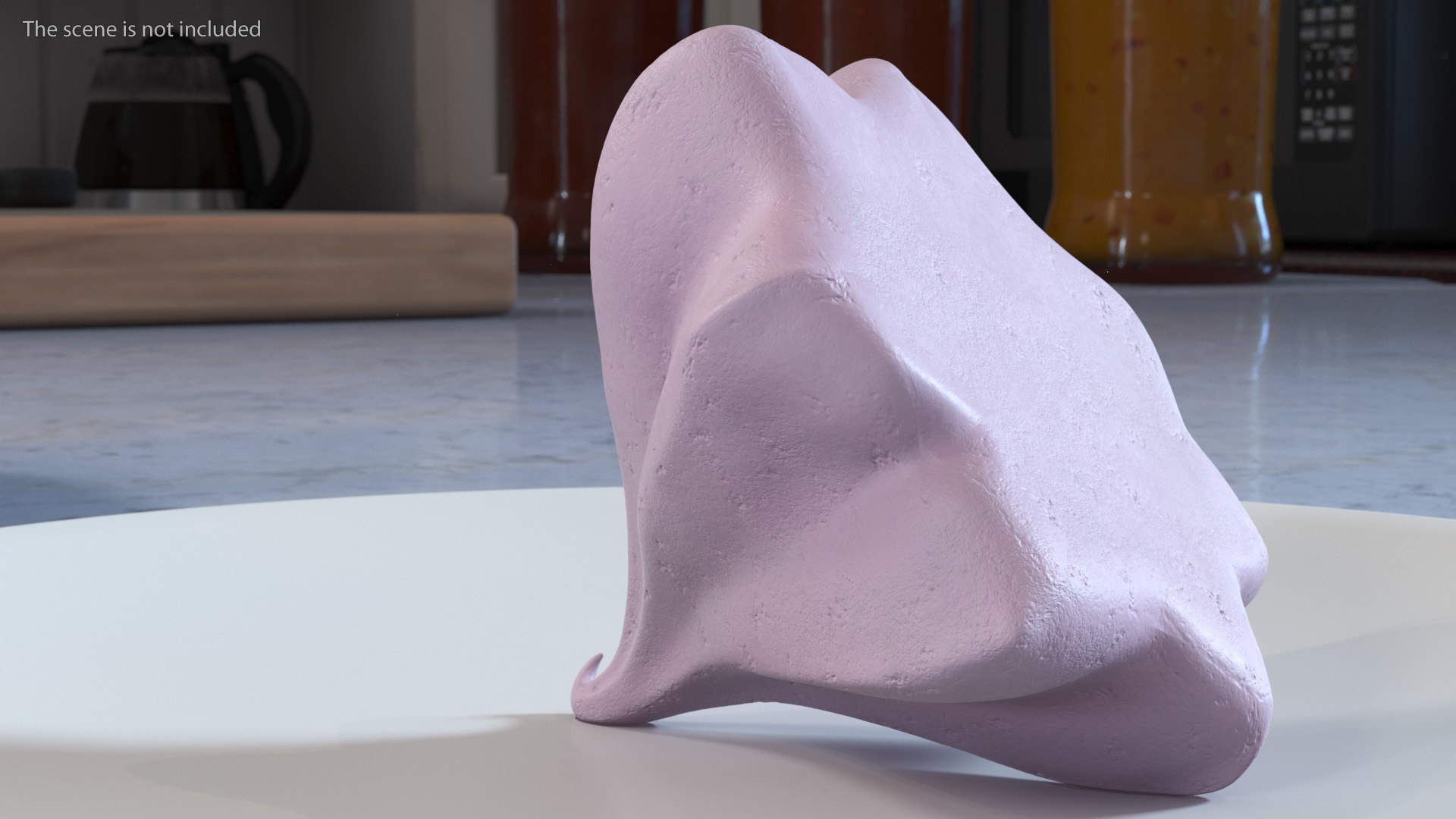 3D Small Cone Meringue Pink model - TurboSquid 1975998