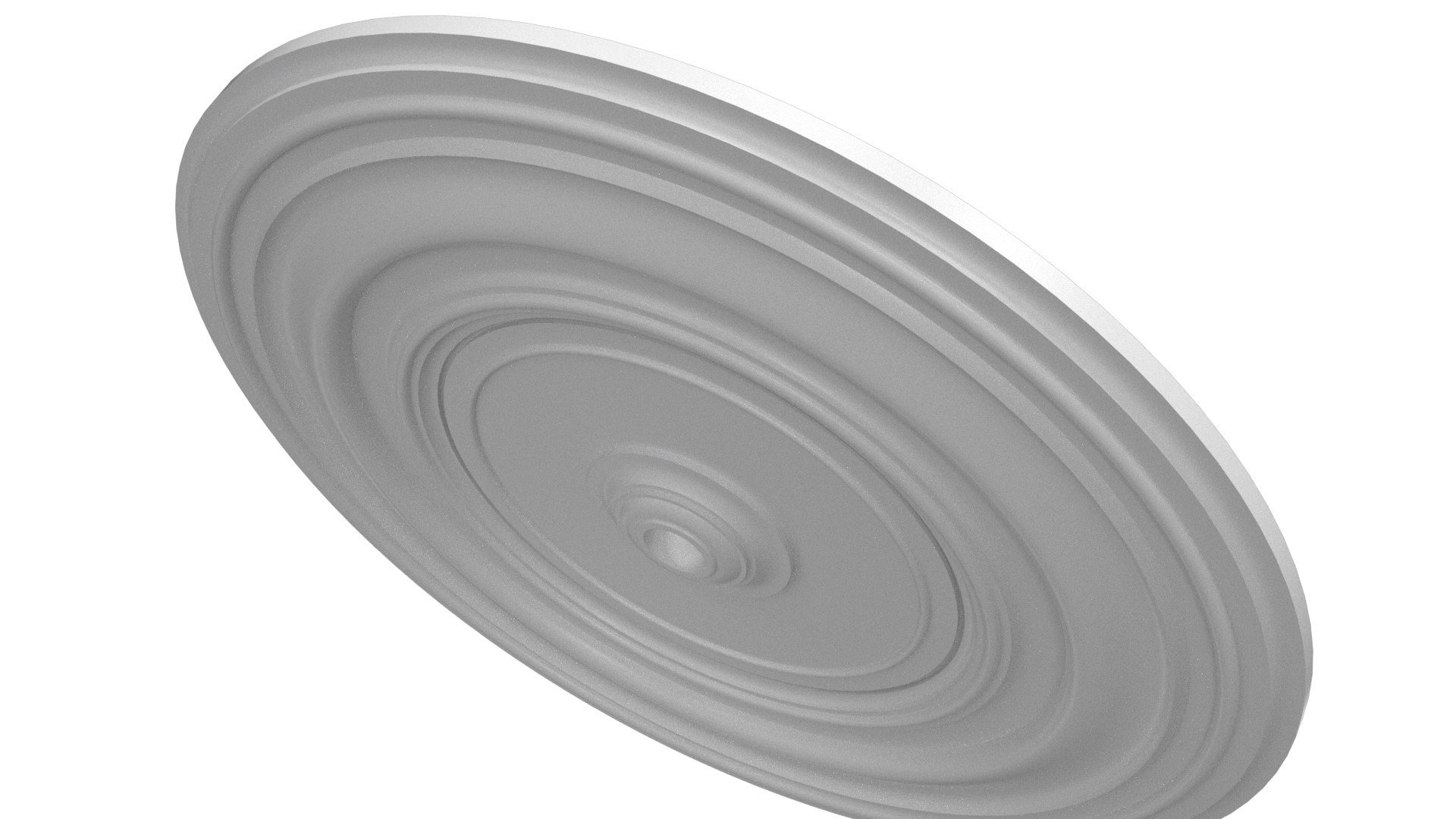 Ceiling Sockets Gypsum Plaster DR274 3D Model - TurboSquid 2108964