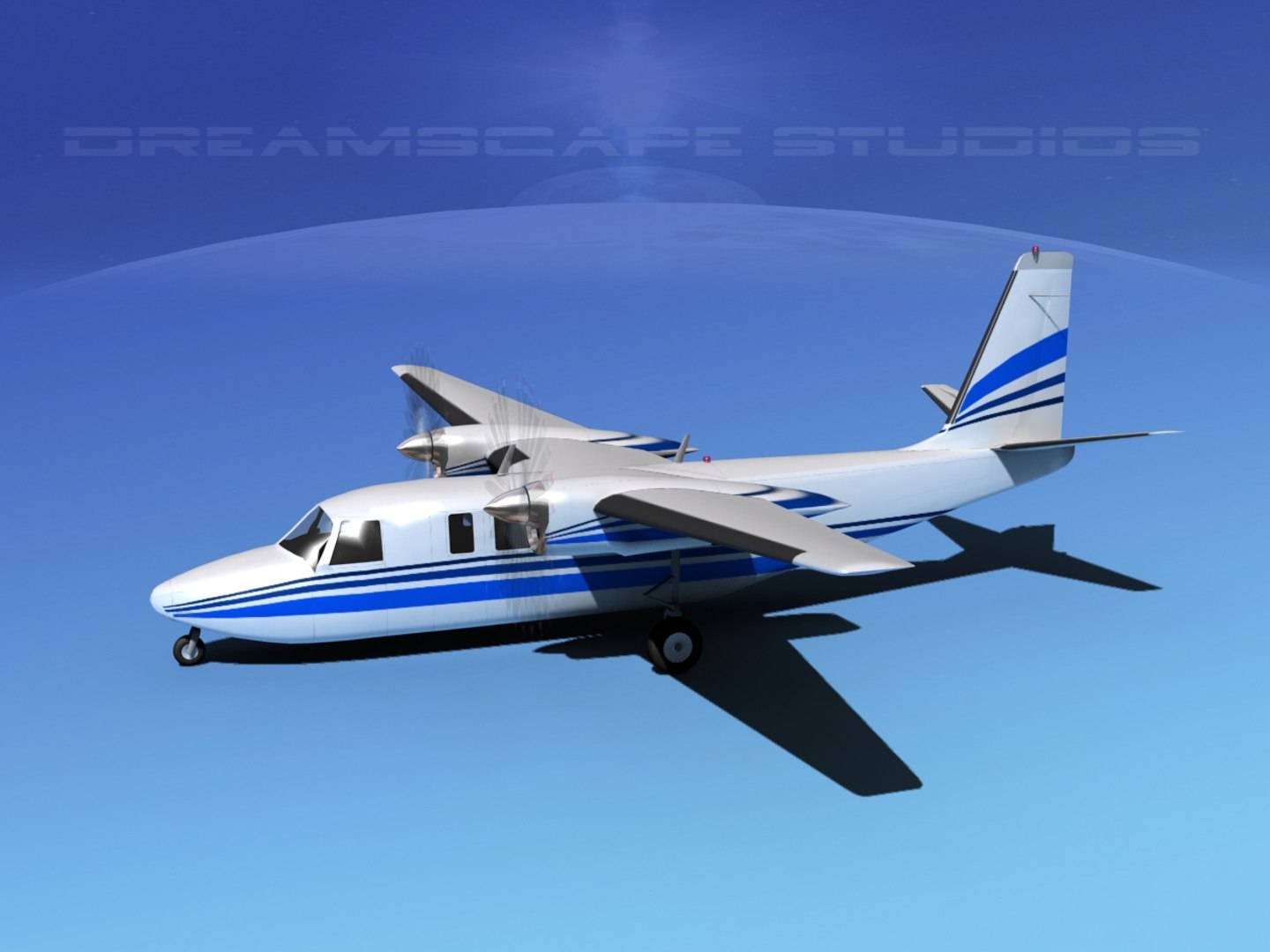 3d Propellers Rockwell Turbo Commander 690