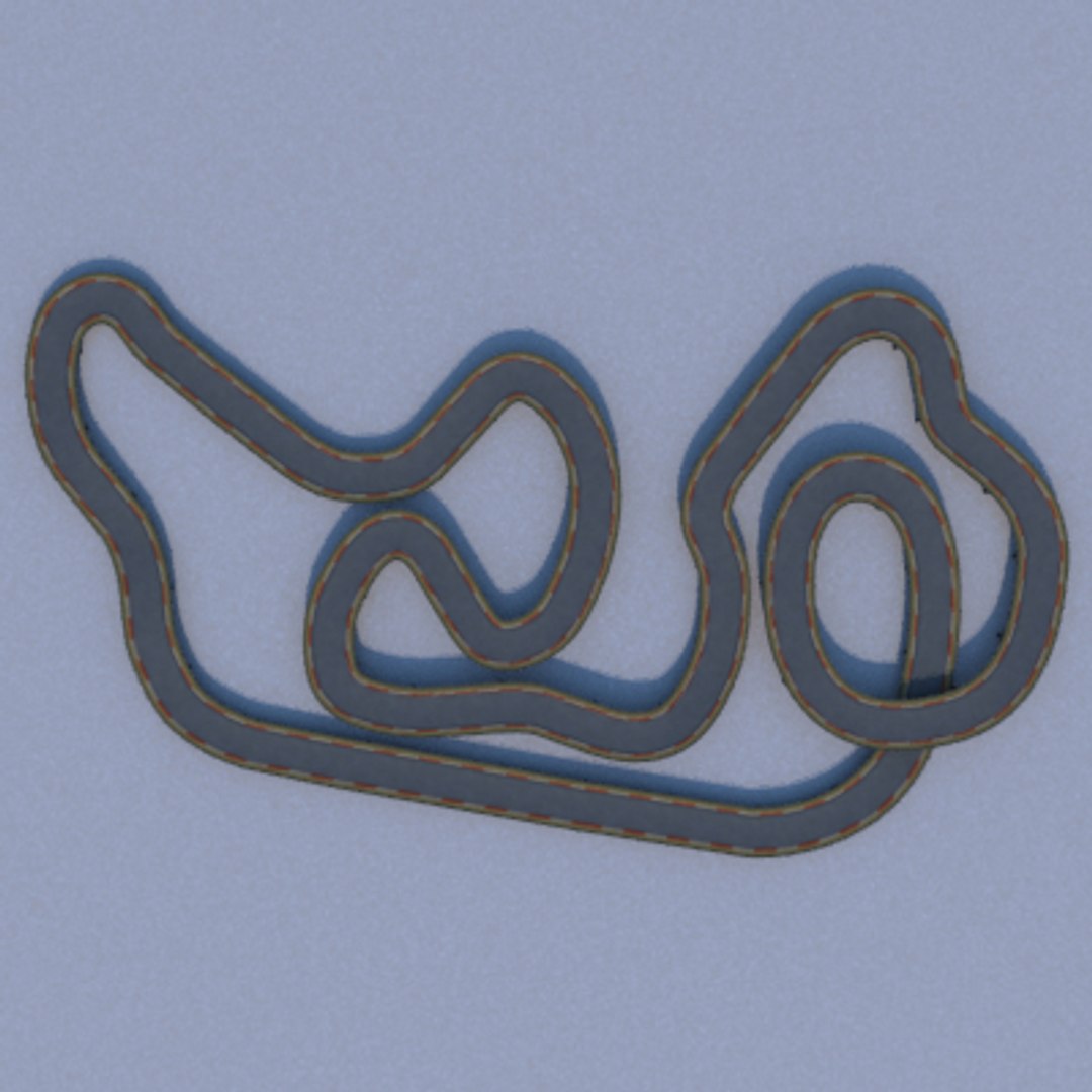 Race Track Dxf